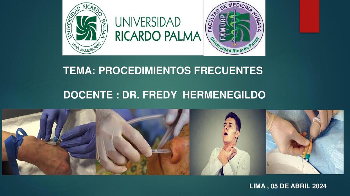 Procedimientos PX CRITICO - URP -2024 | Diana Gonzalez | uDocz
