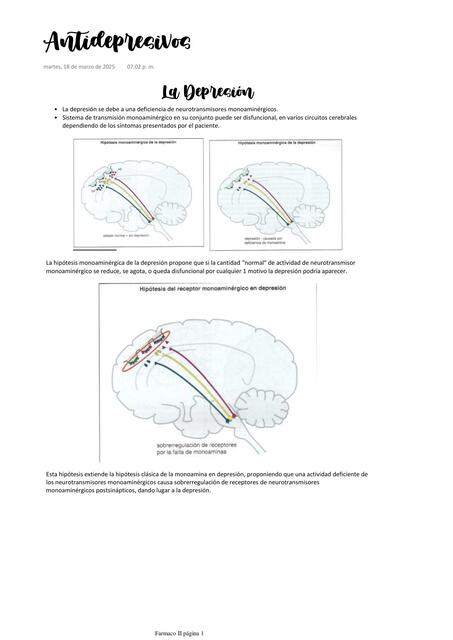 Antidepresivos | Diana Sofia | uDocz