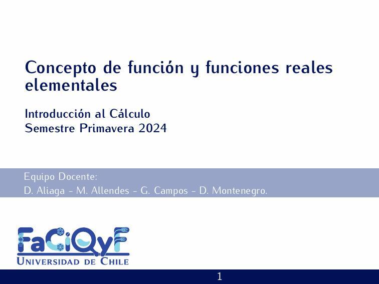 Flashcards de Clase 03 Concepto de funci n y funciones elemental | Por Cristobal | uDocz