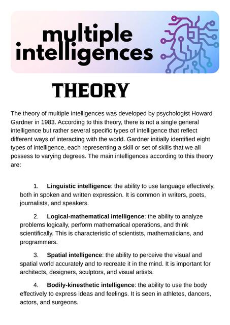 Multiple intelligence pdf | diana | uDocz