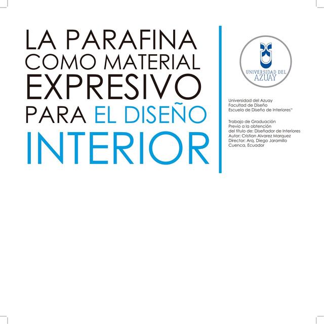 La parafina | Terapia buena | uDocz