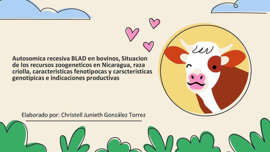 Genética animal | Carmen | uDocz