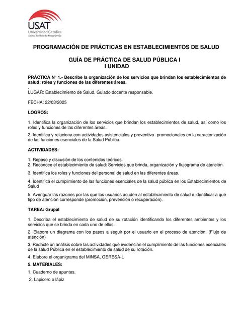 Practica 1 SP I 1 | camila | uDocz