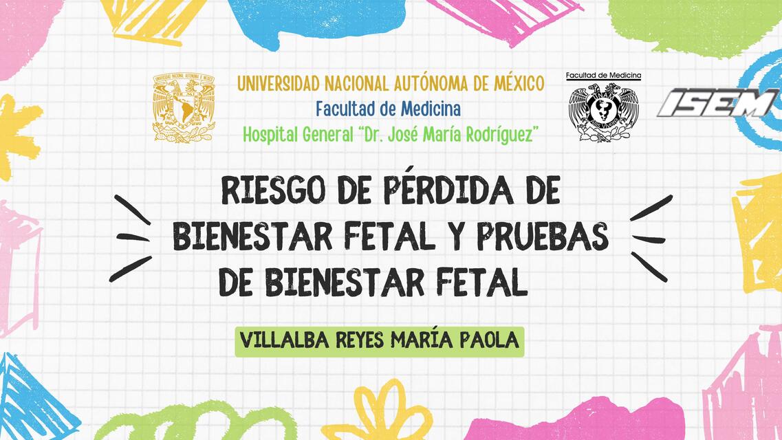 Riesgo de pérdida del bienestar fetal | Paola | uDocz