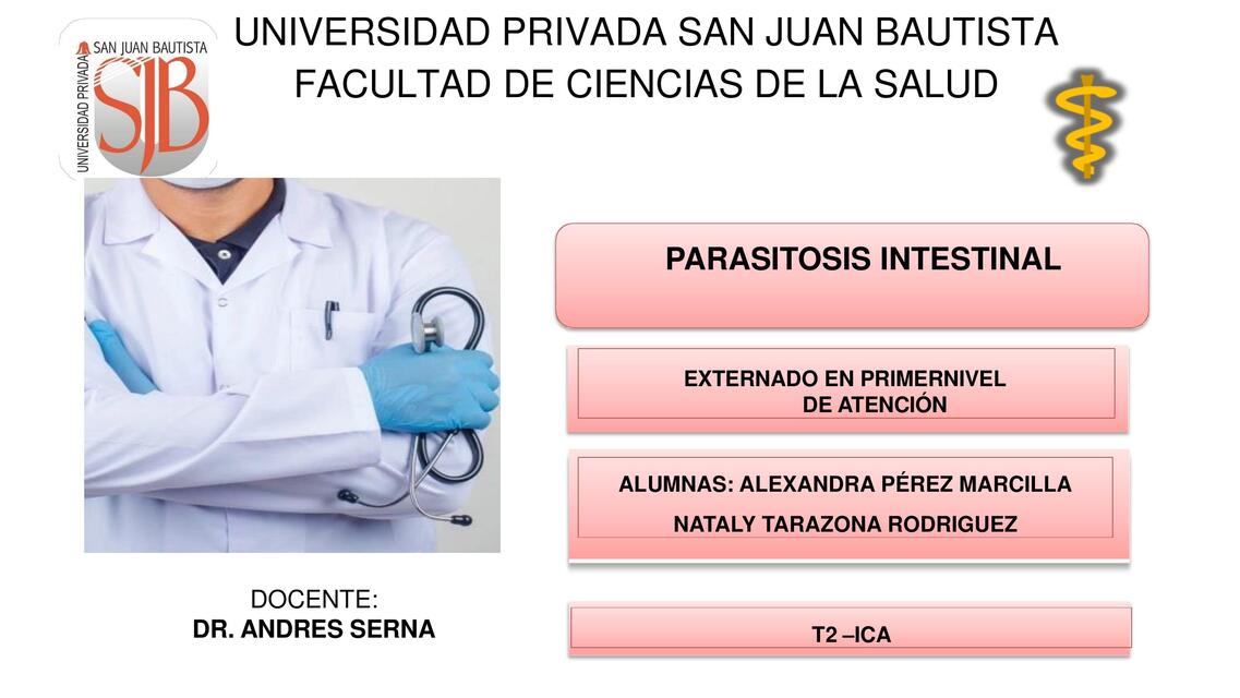 parasitosis intestinal | Nataly Tarazona rodriguez | uDocz