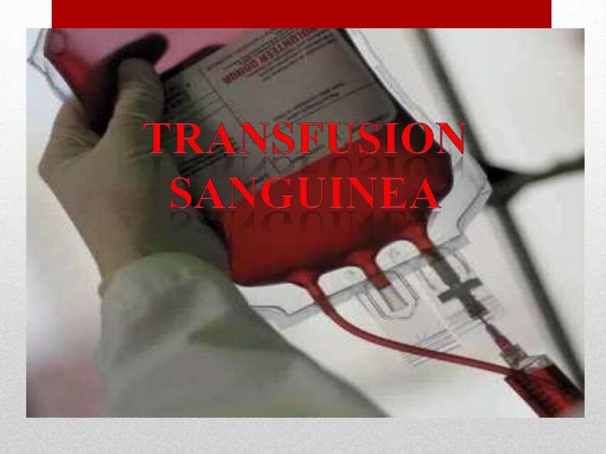 Flashcards de TRANSFUSION SANGUINEA | Por Jesus | uDocz