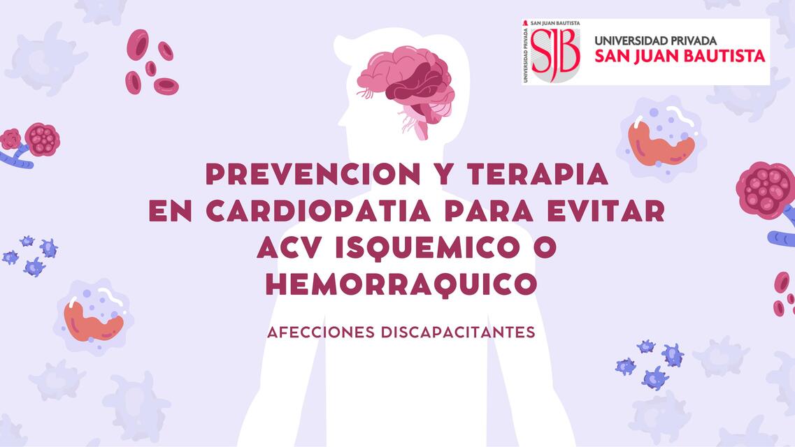 Prevencion Y terapia en cardiopatia para evitar ac | Giulia.222 | uDocz