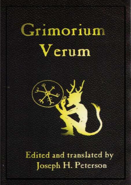 GRIMORIUM VERUM Espan ol | Ivan | uDocz