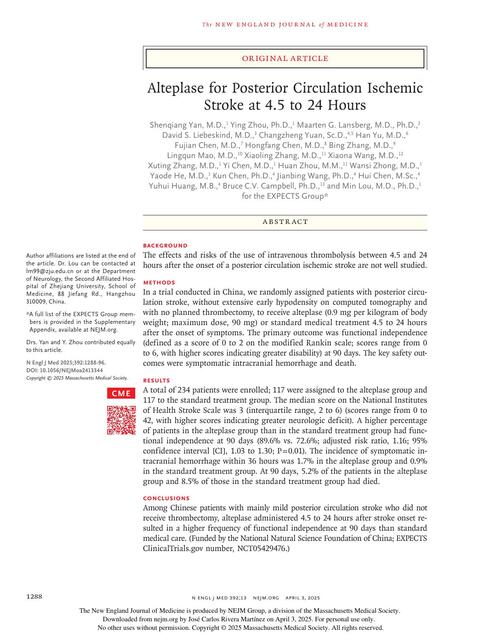 Ateplasa stroke | carlos rivera | uDocz