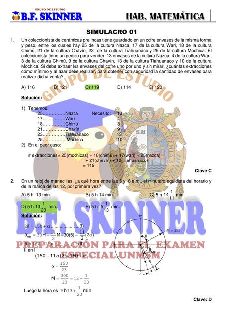 SOLUCIONARIO HAB MATEMATICA SIM 1 | Martha | uDocz