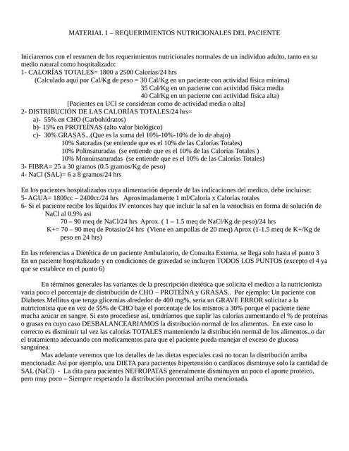 REQUERIMIENTOS NUTRICIONALES NORMALES | JEASSON FRANCO | uDocz