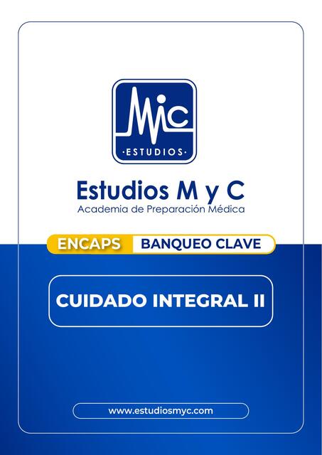 ENCAPS CLAVES CUIDADO INTEGRAL II | Maria Stefany Chuquitucto Torres | uDocz