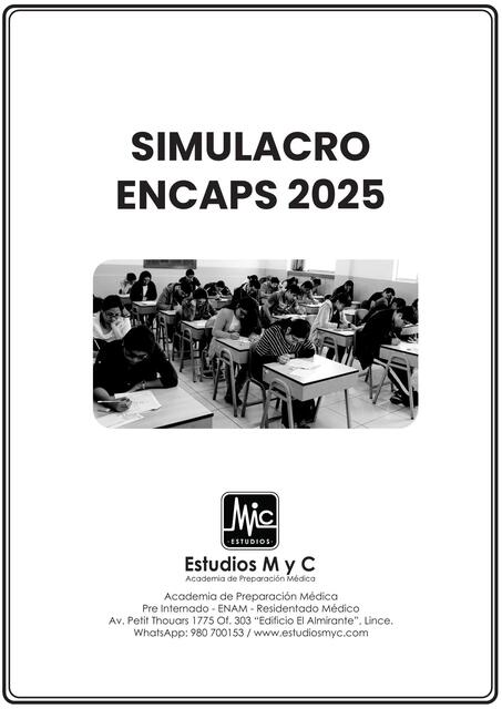 Simulacro ENCAPS EstudiosMyC 2 | Maria Stefany Chuquitucto Torres | uDocz