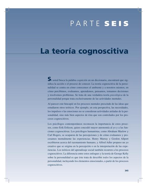 Teoría cognoscitiva George Kellly 363 388 | Ana Cedano | uDocz