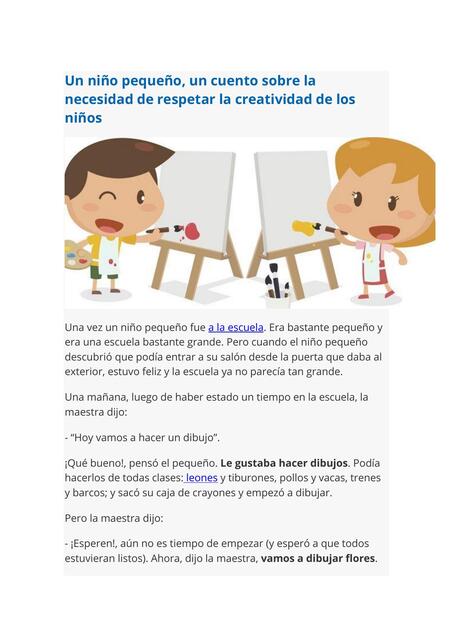 cuento | Raquel Espinola | uDocz