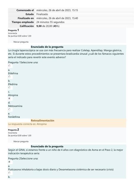 TERAPEUTICA PARCIAL A 2023-1 | dan | uDocz