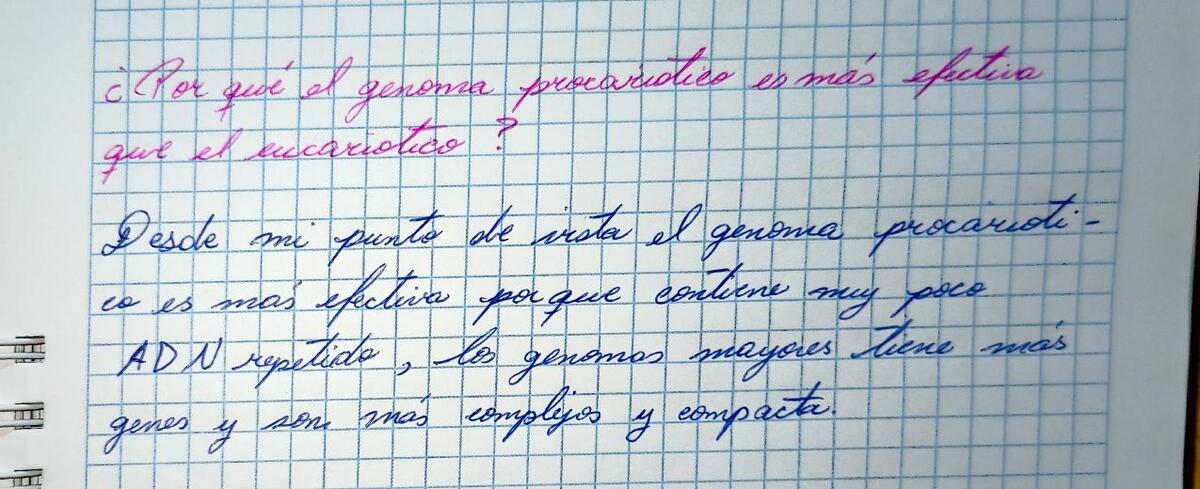 respuesta de biología molecular | Melanie Garcés | uDocz