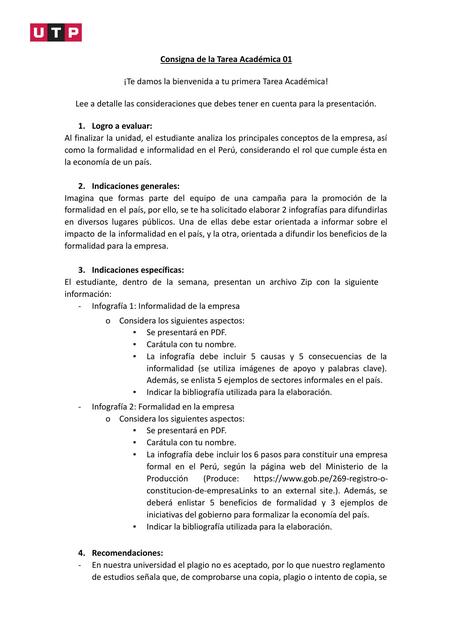AC S04 Semana 04 Tema 01 Tarea Tarea Académica 1 T | TAREAS UNIVERSITARIAS | uDocz