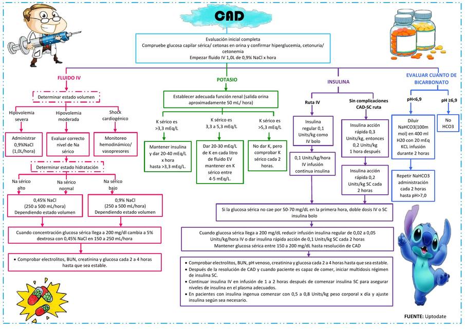 Cetoacidosis Diabética CAD | Maria Stefany Chuquitucto Torres | uDocz
