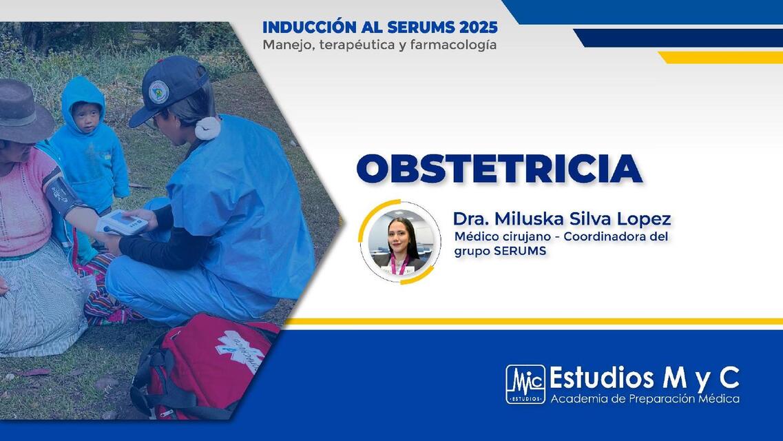 INDUCCION SERUMS OBSTETRICIA | Maria Stefany Chuquitucto Torres | uDocz