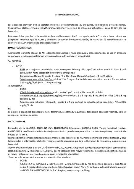 APUNTES FARMACO 2 1ER PARCIAL | Daniel Lor Pereira | uDocz