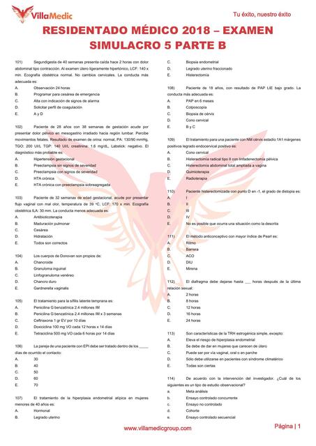 Simulacro 5 B | GUSTAVO ALTAMIRANO | uDocz