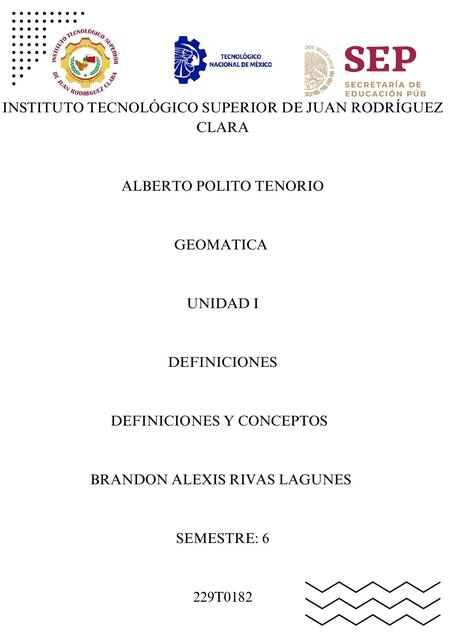 Brandon importancia de las sig y geomatica | Brandon | uDocz