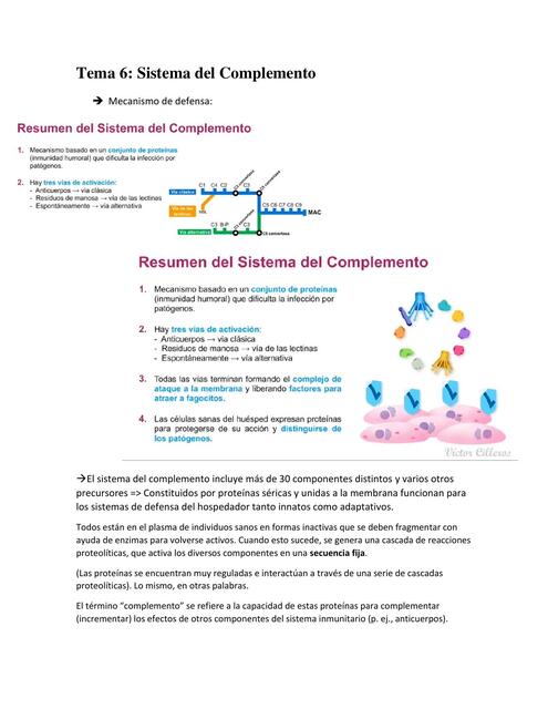 Sistema del complemento | Juan pablo Gutiérrez | uDocz