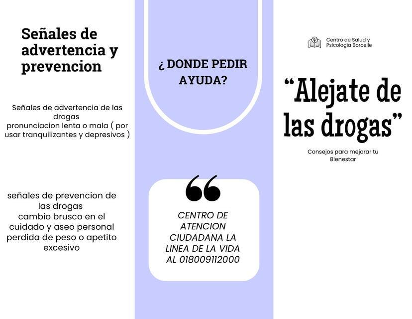 Folleto Tríptico Salud Mental Orgánico Divertido C | Sebas | uDocz