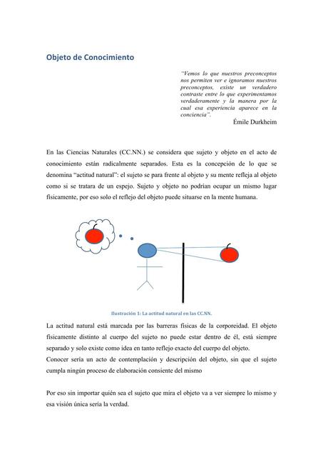Tipos de Objeto de Conocimiento | Diego Ac | uDocz