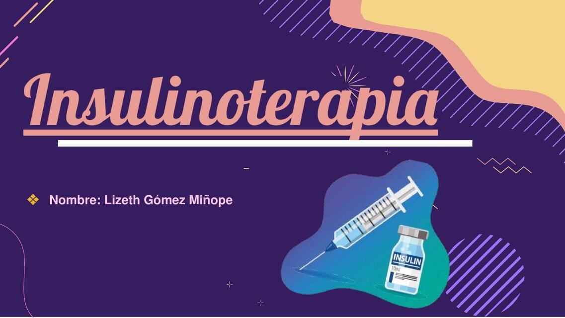 Flashcards de Insulinoterapia expo | Por Lizeth Gomez | uDocz