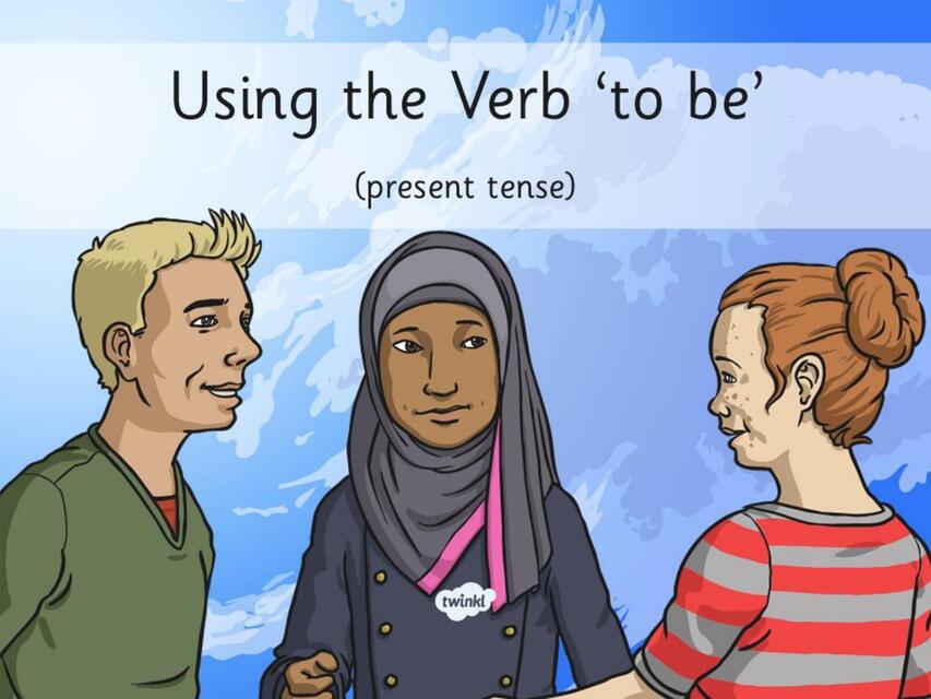 1 Using the Verb to be Present Tense Lesson Presen | Daniela Troncoso ...