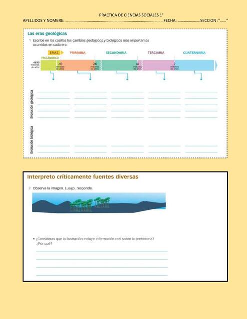 Práctica de ciencias sociales | Esther Quispe | uDocz