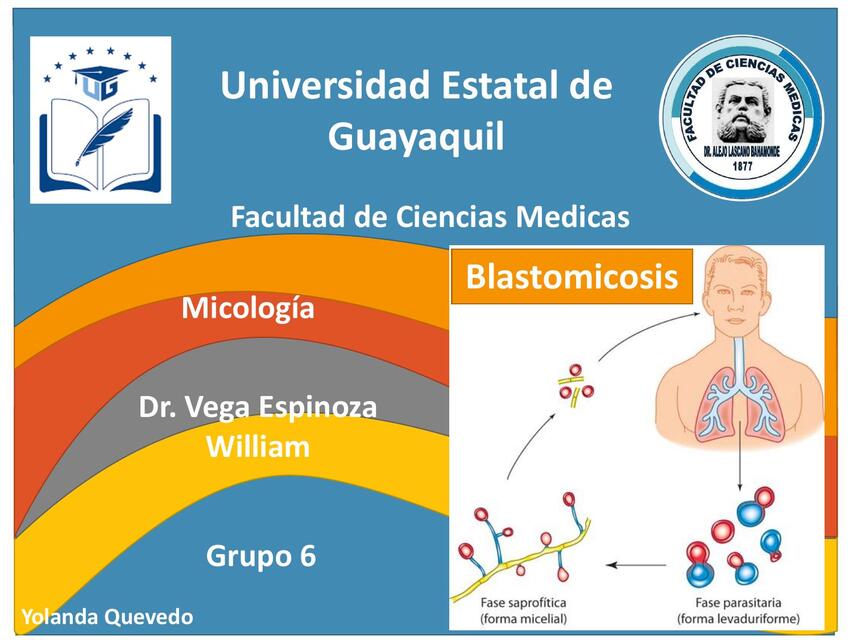 Caso clinico Blastomicosis | Linda | uDocz
