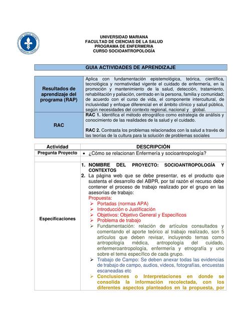 GUIA DEL ABPr Enfer 25 | Santiago | uDocz