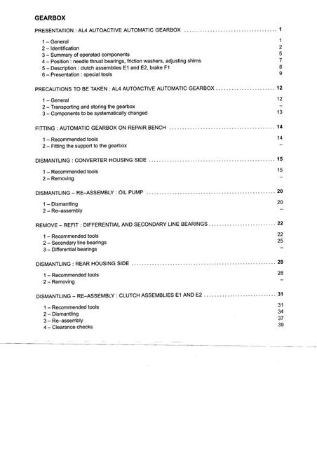 pdfcoffee com al4 dpo transmission rebuild manual | diagnosticos | uDocz