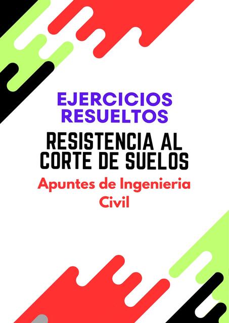 Ejercicios resueltos de resistencia al corte | uDocz | uDocz