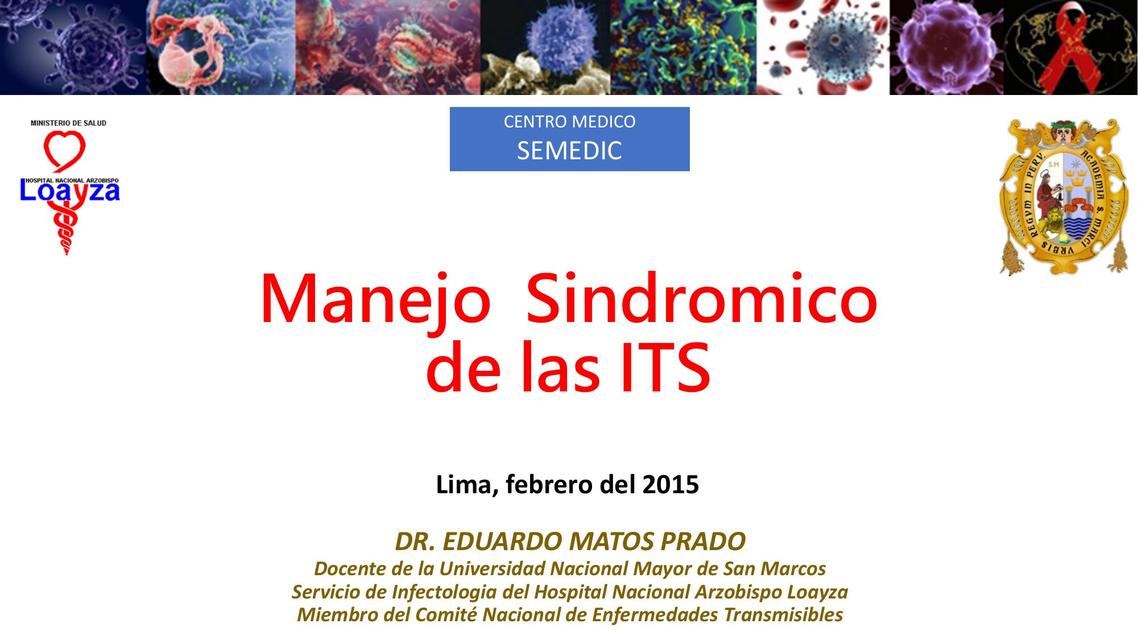 Manejo Sindromico de las Infeccion Transmision Sexual | Ahmed Casana | uDocz