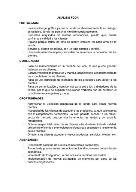 Resúmenes de Matriz FODA | Descarga apuntes de Matriz FODA Resúmenes de Matriz FODA | Descarga apuntes de Matriz FODA
