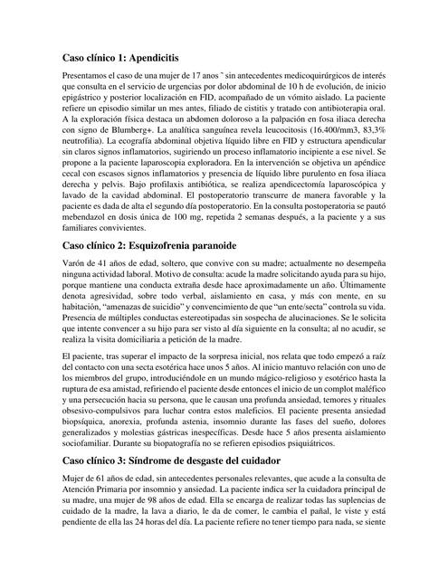 casos clinicos | Jared | uDocz