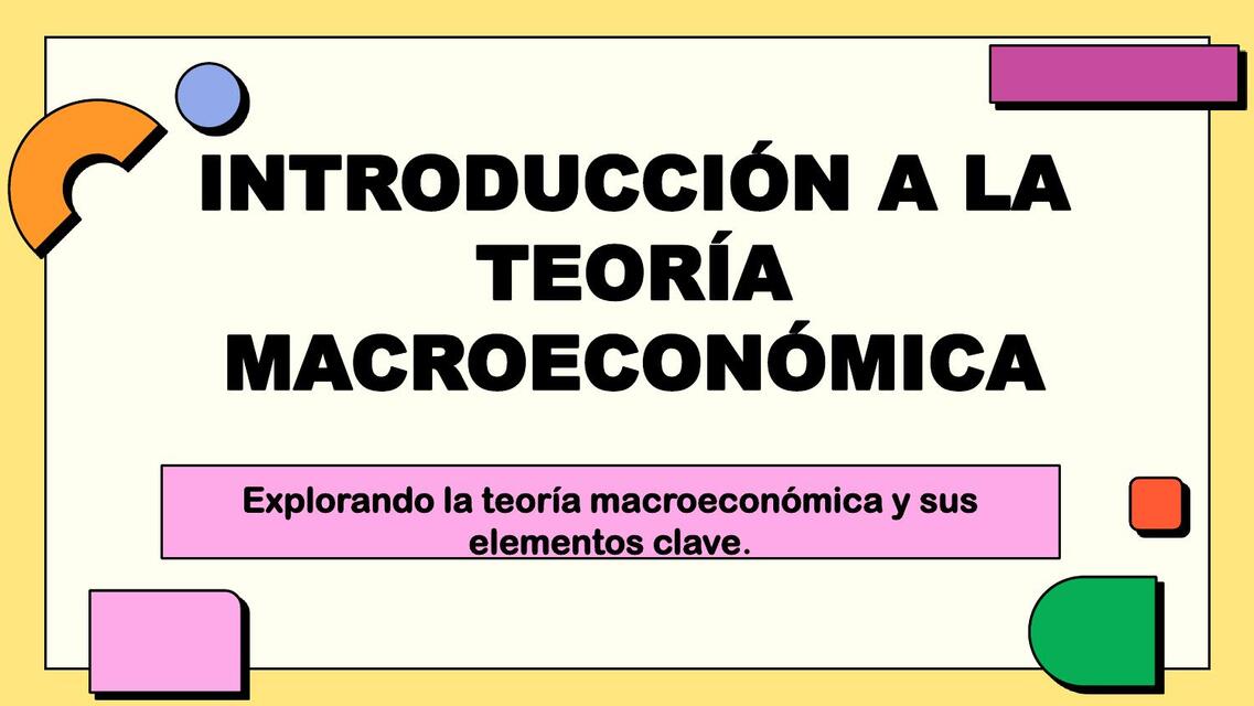 Teoria Macroeconomía Romina Requena Suárez Udocz
