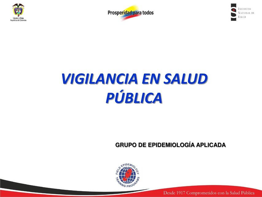 Vigilancia Salud Publica | Nathaly Valentina López Rojas | uDocz