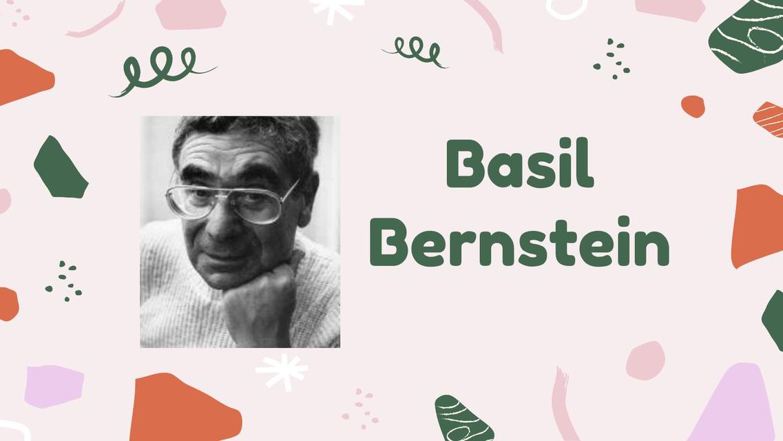 Basil Bernstein | Edi | uDocz
