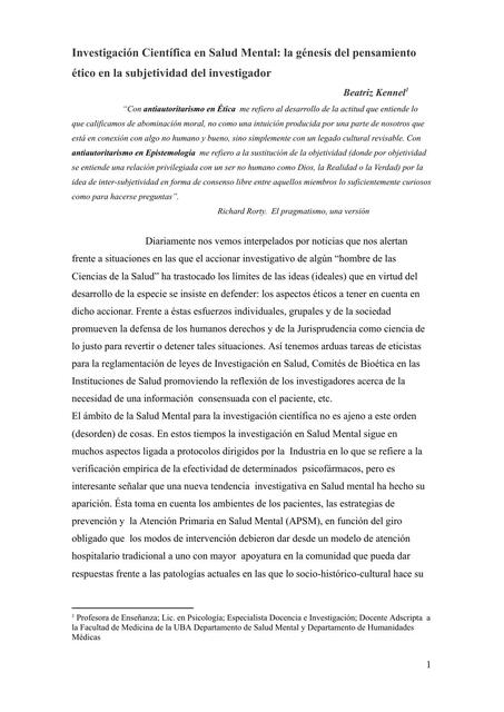 LA GENESIS DEL PENSAMIENTO ETICO doc | Maira solange Romero | uDocz