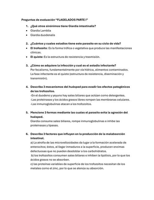 Guia de Flagelados Parte I y II | Criss | uDocz