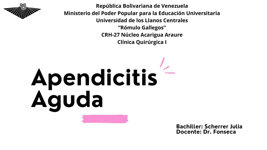 DIAPO APENDICITIS AGUDA | Ángel Eduardo | uDocz