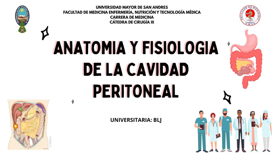 ANATOMIA Y FISIOLOOGIA DEL PERITONEO | Jessy Medstudy | uDocz
