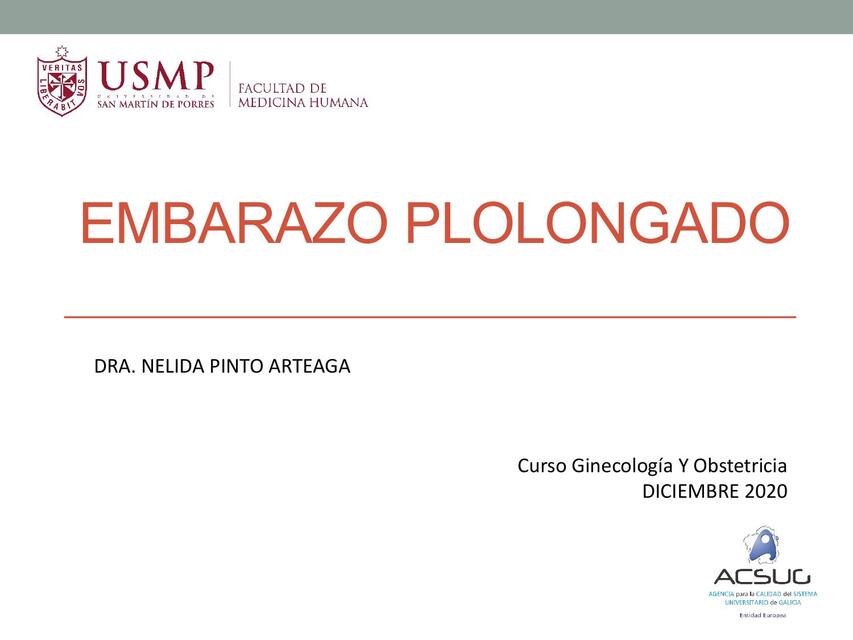 11 Teoria EMBARAZO PROLONGADO | Step | uDocz