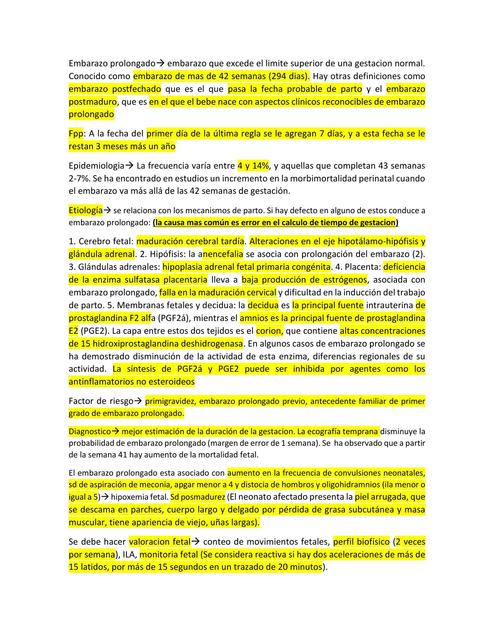 Embarazo postermino | Meditipsw | uDocz