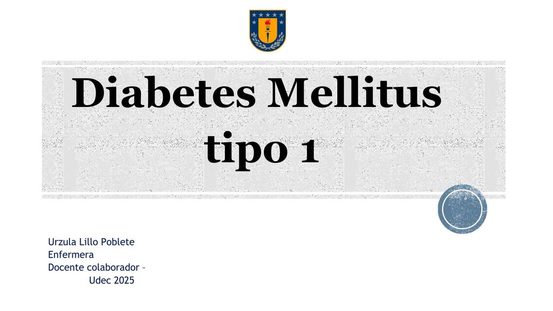DM tipo 1 niño | Ivonne | uDocz